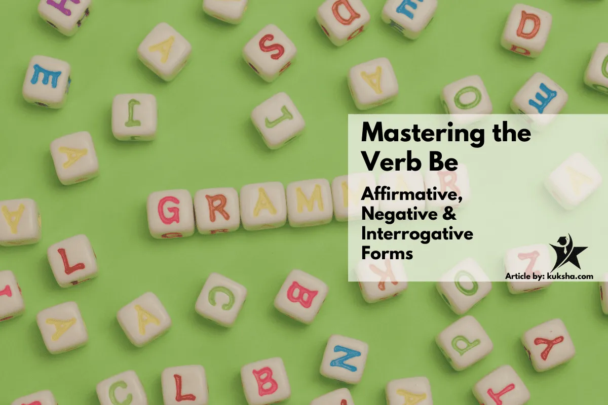 Mastering the Verb Be | A2 Grammar Lesson - Affirmative, Negative ...